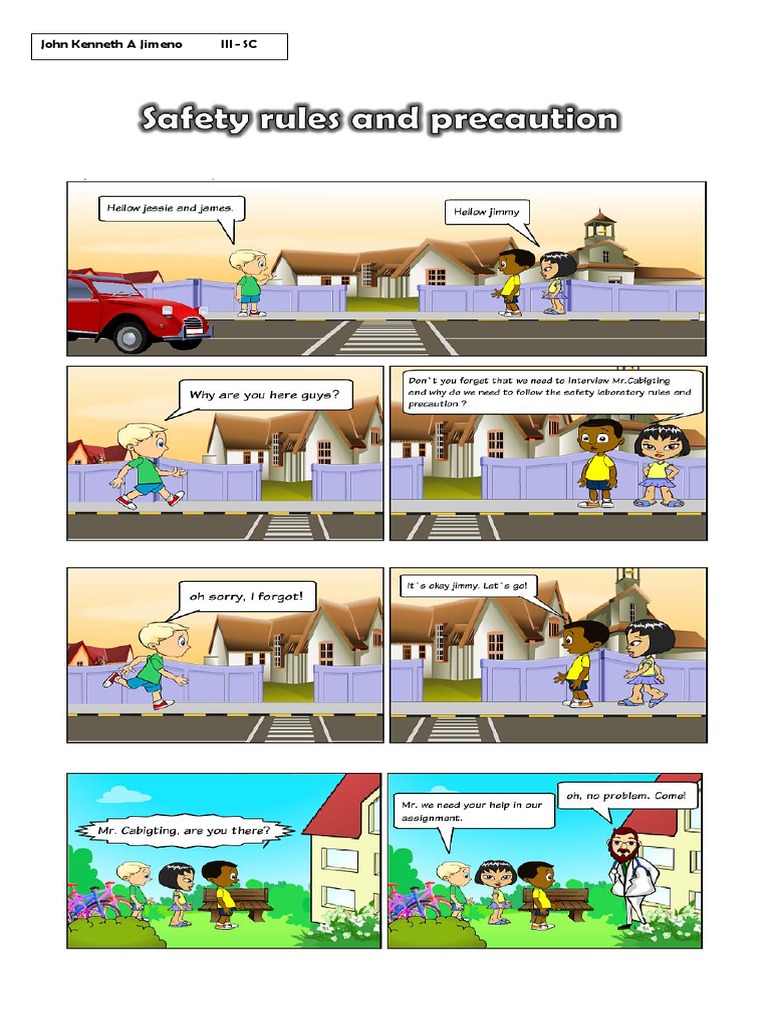 Comics Rule&precaution | PDF