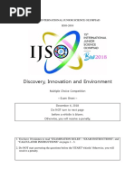 NSEJS 2022 Answer Key and Solutions | PDF