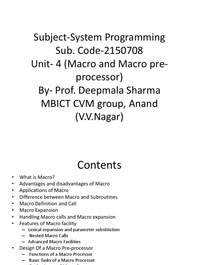 Systems Programming Notes Pdf Assembly Language Computer Program 5586