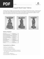 Valve Weight Charts for Gate & Globe | PDF