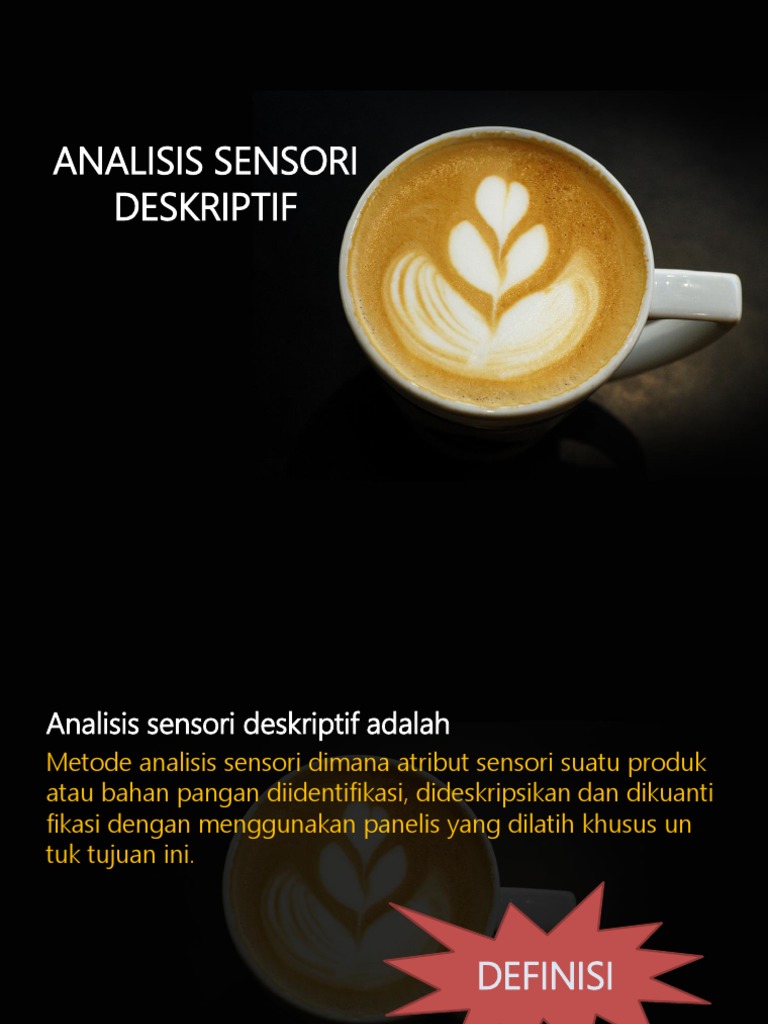 Analisis Sensori Deskriptif | PDF