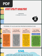 Cost Utility Analysis (Cua) Ekokes | PDF | Kesehatan Holistik | Sains & Matematika
