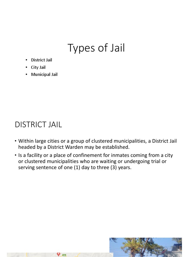 Types of Jail | PDF | Prison | Law Enforcement