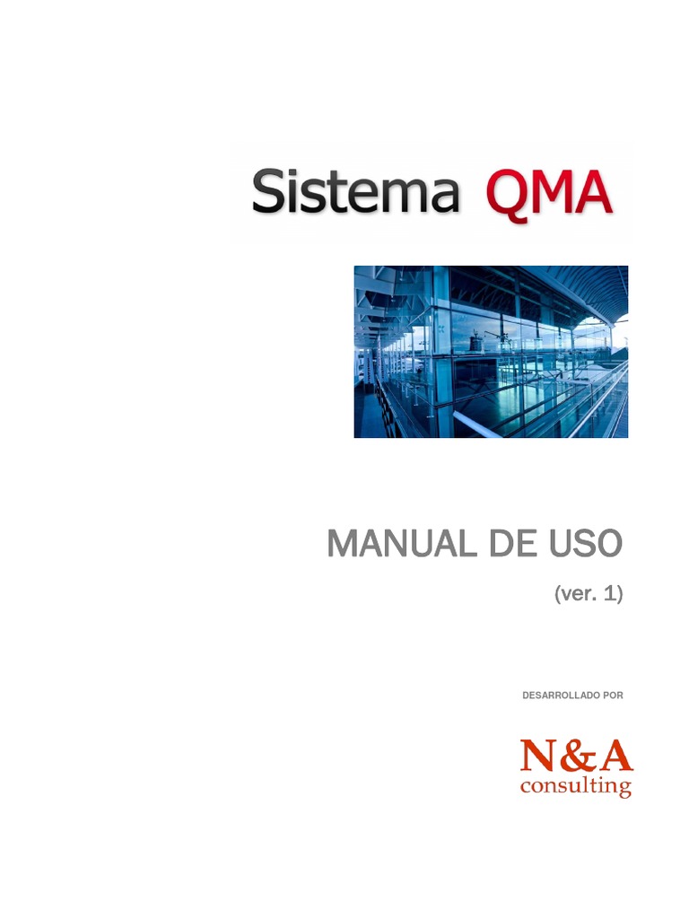 Manual Sistema QMA PDF | PDF | Tabla (base de datos) | Archivo de ...
