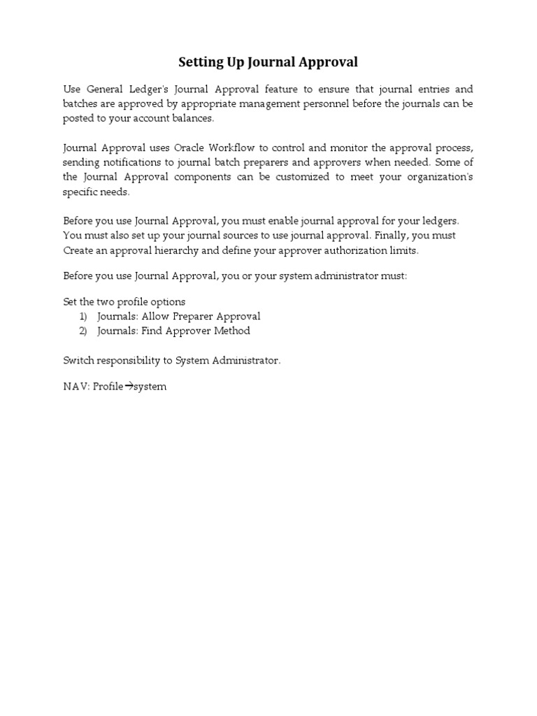 Journal Approval Process | PDF