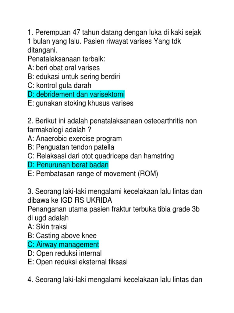 Penatalaksanaan Nyeri Sendi dan Fraktur | PDF