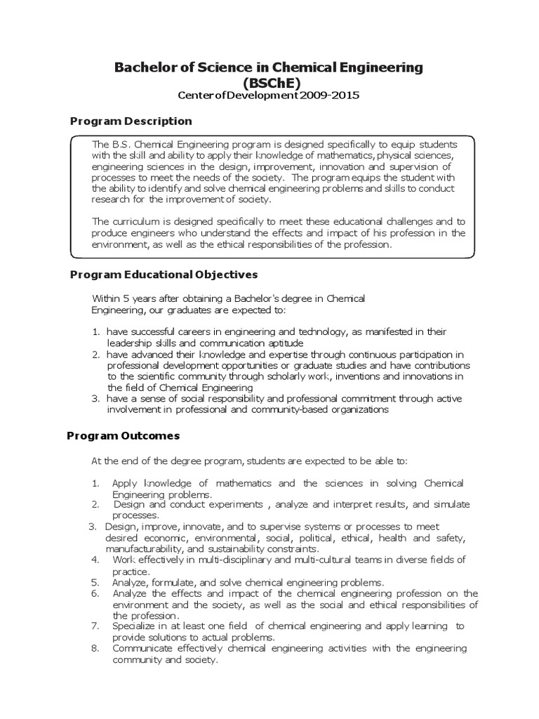 BS Chemical Engineering | PDF | Fluid Dynamics | Transport Phenomena