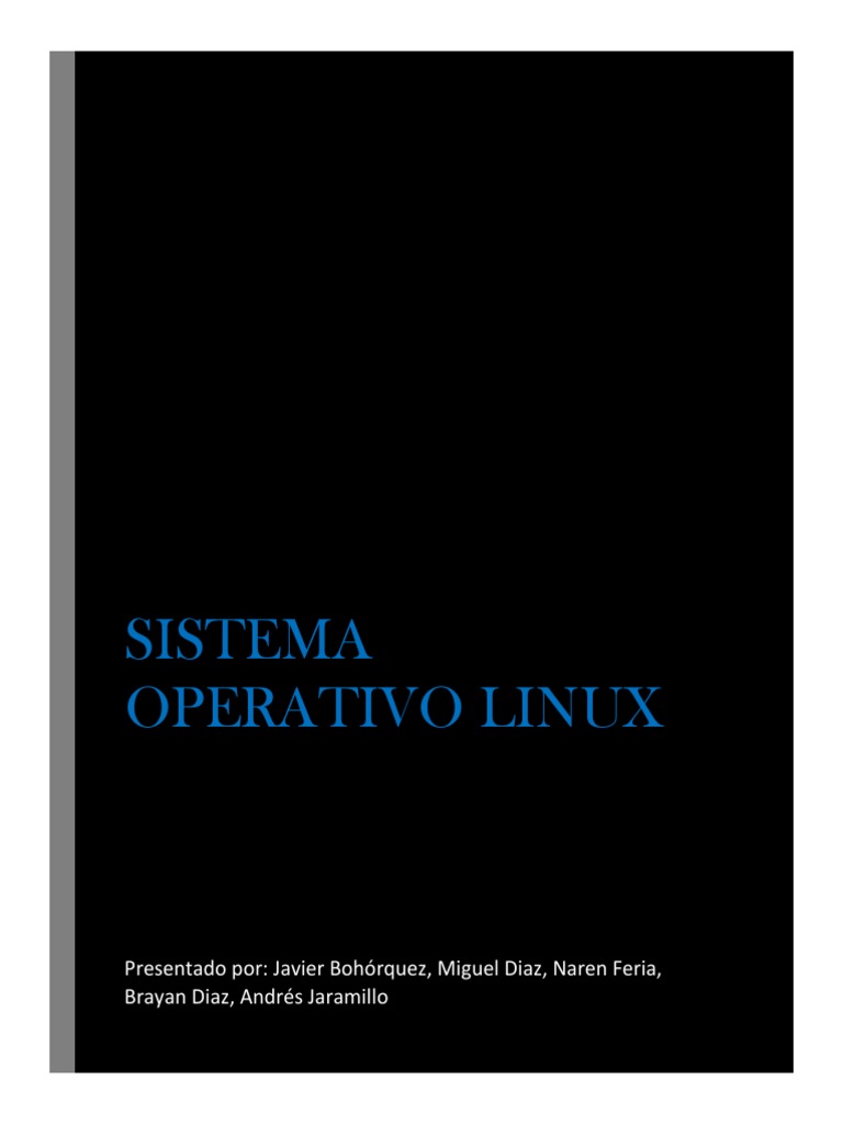 S O-Linux | PDF | Distribución de Linux | Fedora (sistema operativo)
