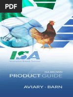 ISA Brown Chicken Production Guide | PDF | Selective Breeding | Chicken