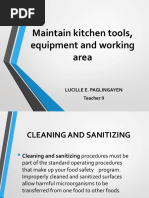 Daily Lesson Plan | PDF | Disinfectant | Dishwasher