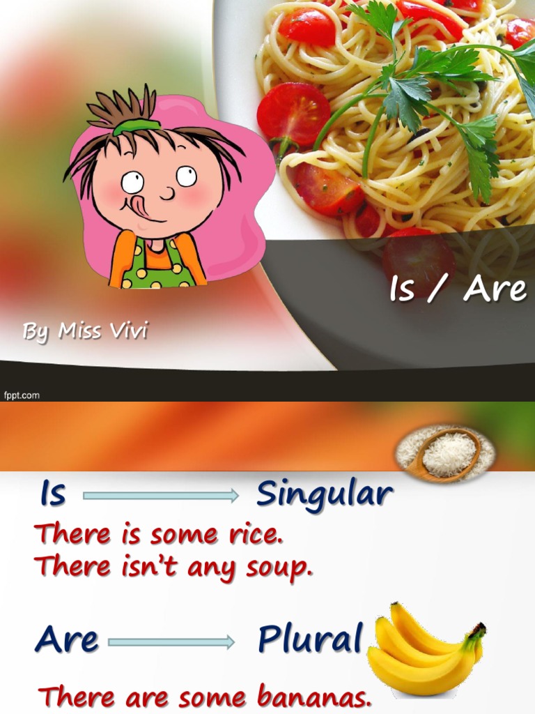 Unit 2 - Is Vs Are Scribd | PDF