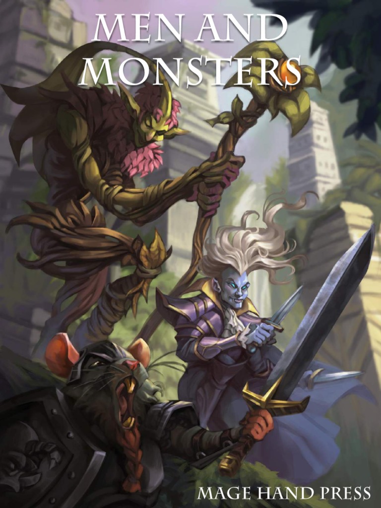 Mage Hand Press - Men and Monsters PDF | PDF | Dolls | Dwarf (Dungeons ...