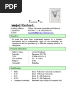 Asad CV | PDF