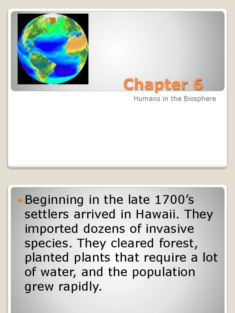 Chapter 6 Notes | PDF | Biodiversity | Ecology