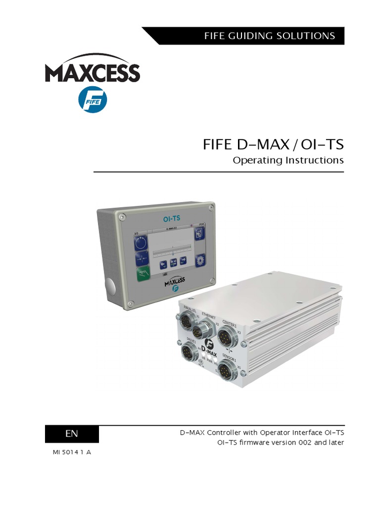 Fife D-Max - Oi-Ts | PDF | Machines | Menu