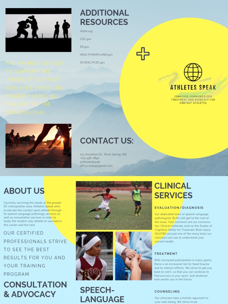 Brochure | PDF | Traumatic Brain Injury | Pathology