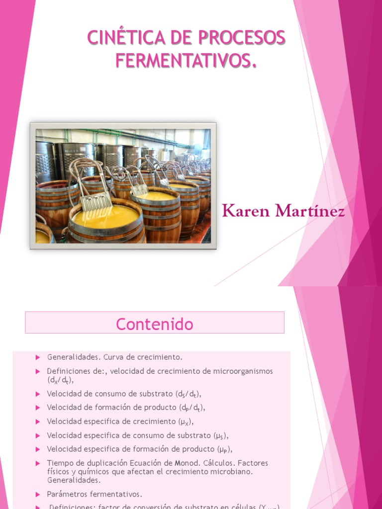 Cinética de Procesos Fermentativos | PDF | Saccharomyces Cerevisiae | Levadura