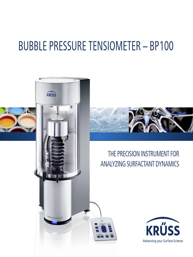 Kruss Bro bp100 en PDF | PDF | Surfactant | Surface Tension