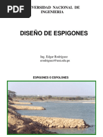 Diseño Espigones | Río | Longitud