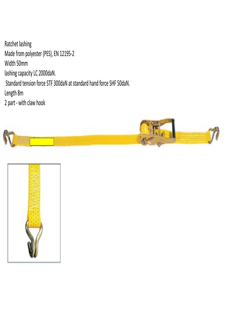Lokrite Ironmongery Ratchet Lashing | PDF | Science & Mathematics ...