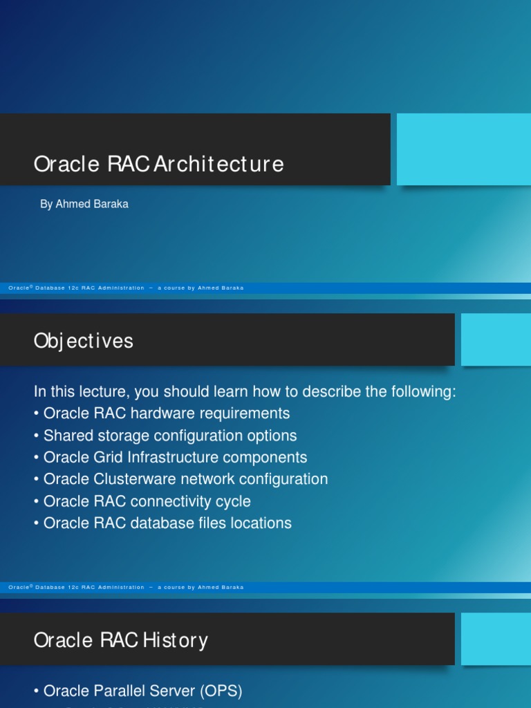 Oracle RAC Architecture | PDF | Oracle Database | Domain Name System