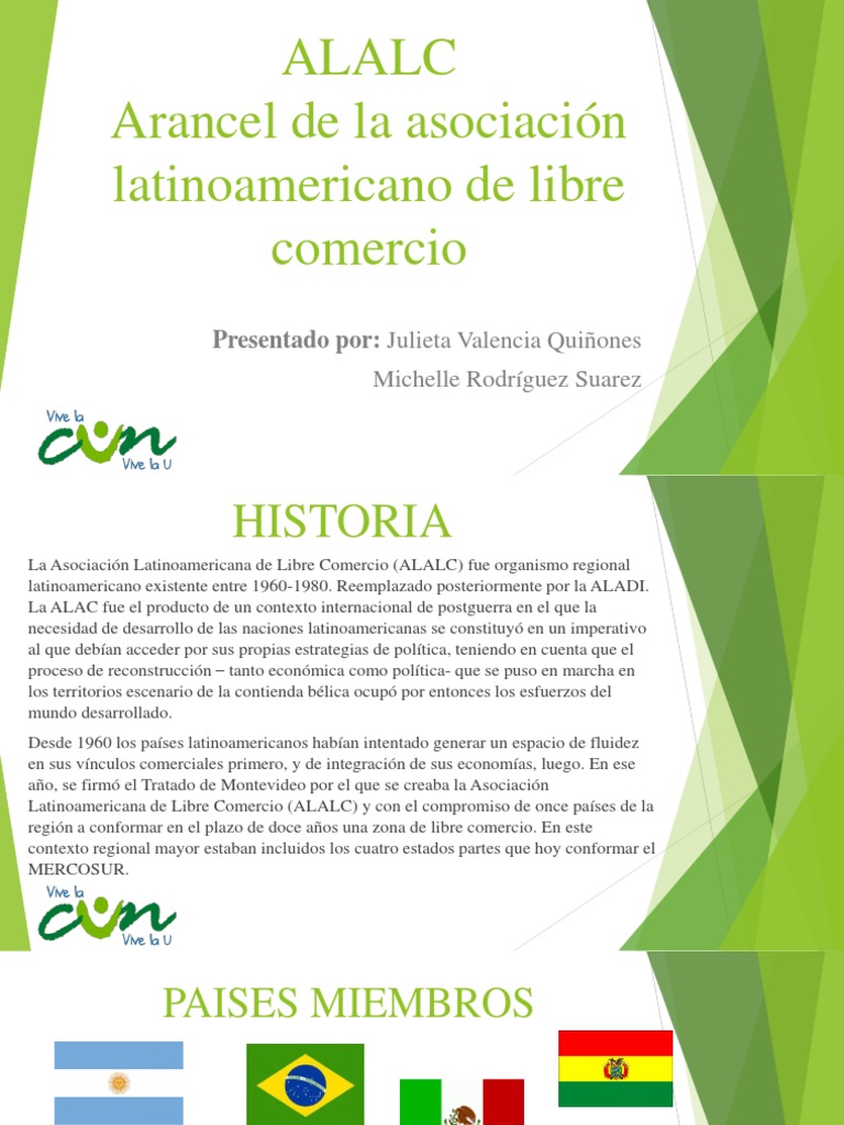 ALALC | PDF | America latina | El comercio internacional