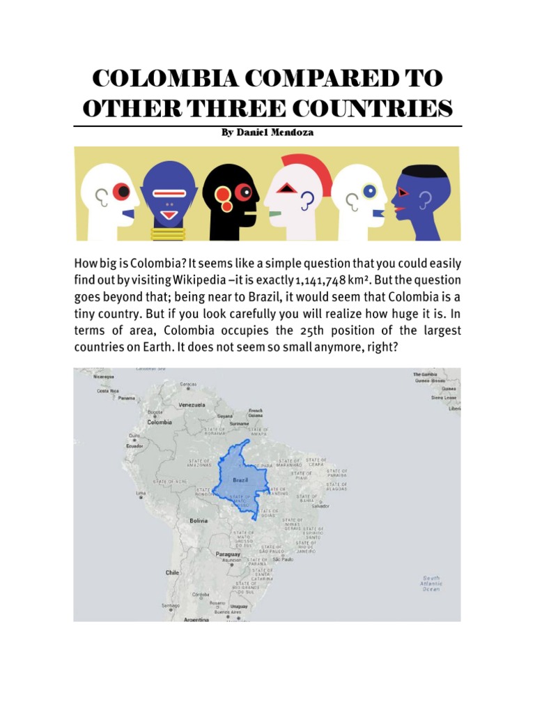 Colombia Compared To Other Three Countries | PDF