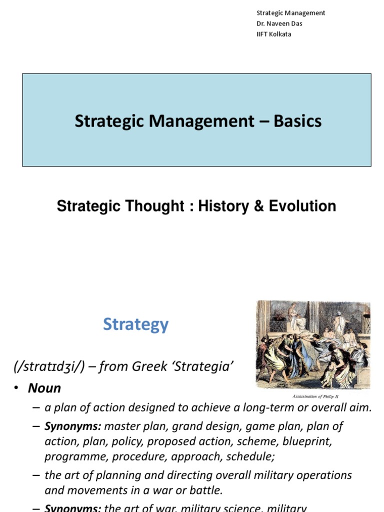 StratMan 1 History and Evolution | PDF | Strategic Management | The Art Of War