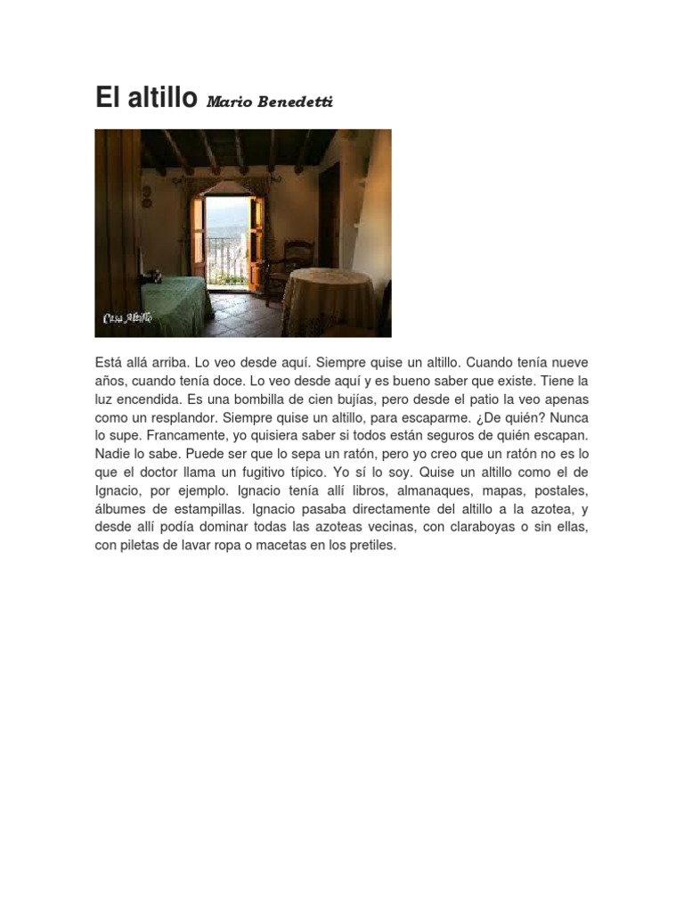 El Altillo | PDF