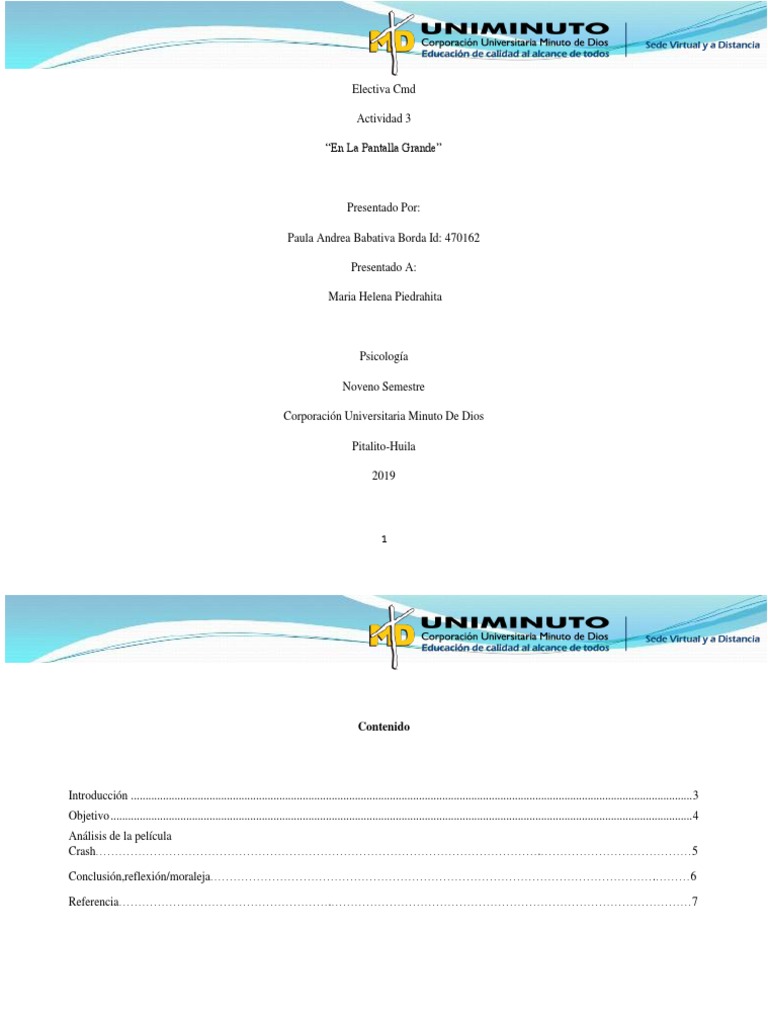 Electiva CMD Act 3 | PDF