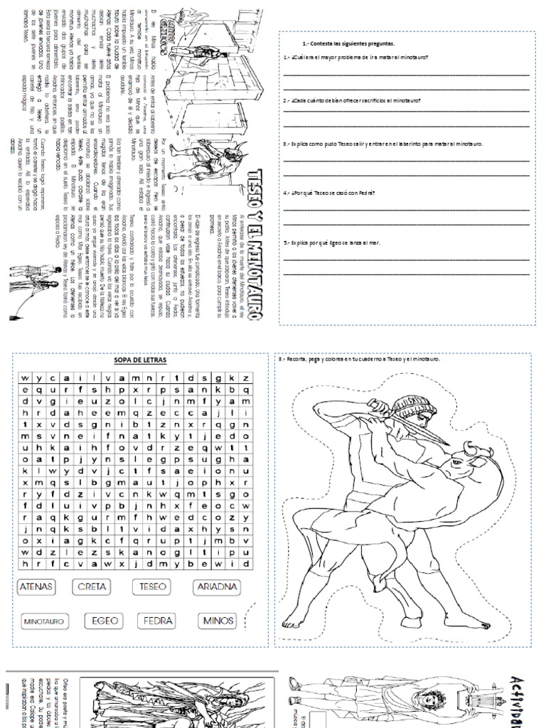 Guia Tercero Básico. El Mito | PDF