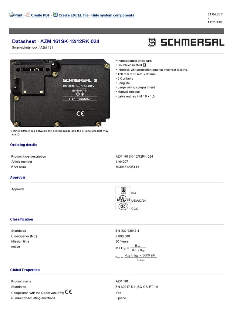 AZM161 | PDF | Switch | Electrical Engineering