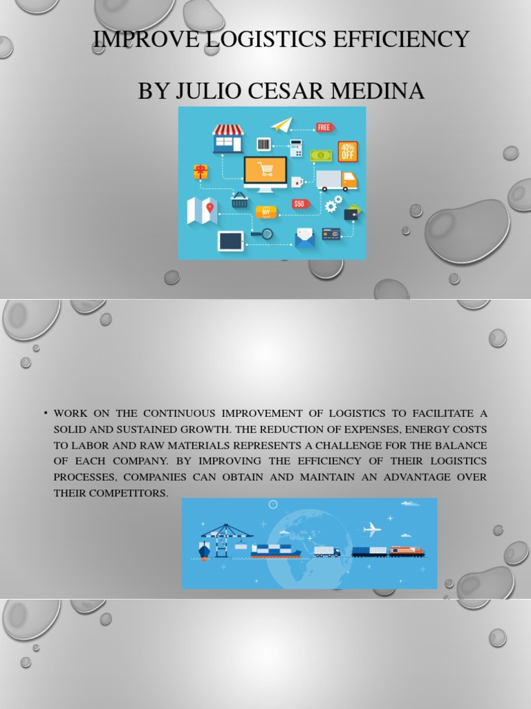 Improve Logistics Efficiency | PDF | Business | Finance & Money Management