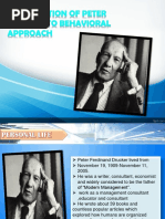 Peter Drucker: Management Theories - Principles & Practices ...