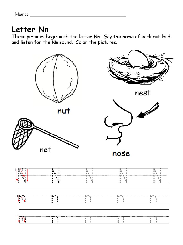 Letter N | PDF