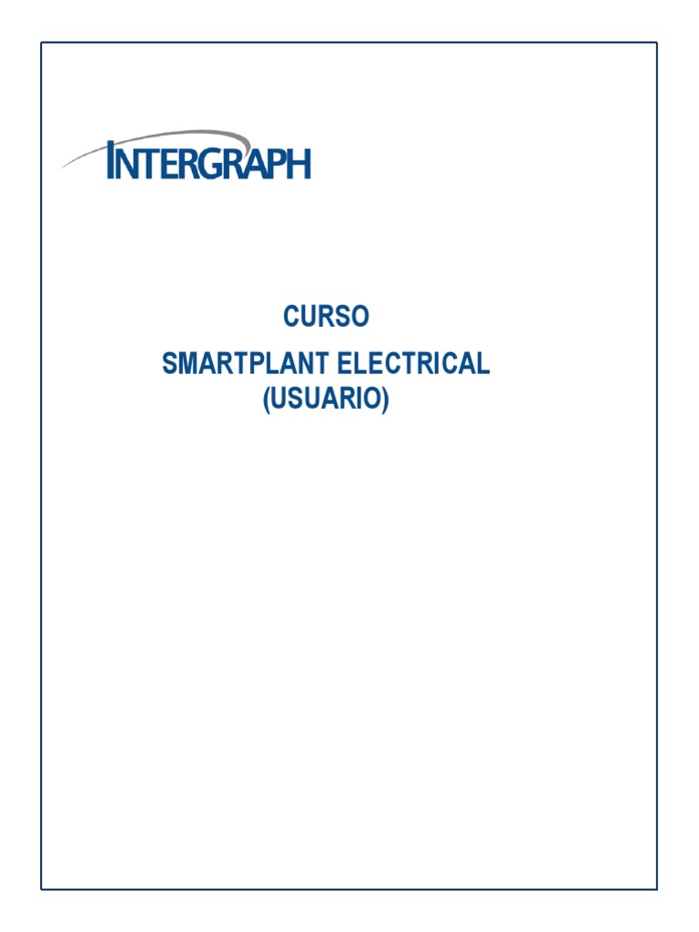 SmartPlant Electrical Usuario Curso | PDF