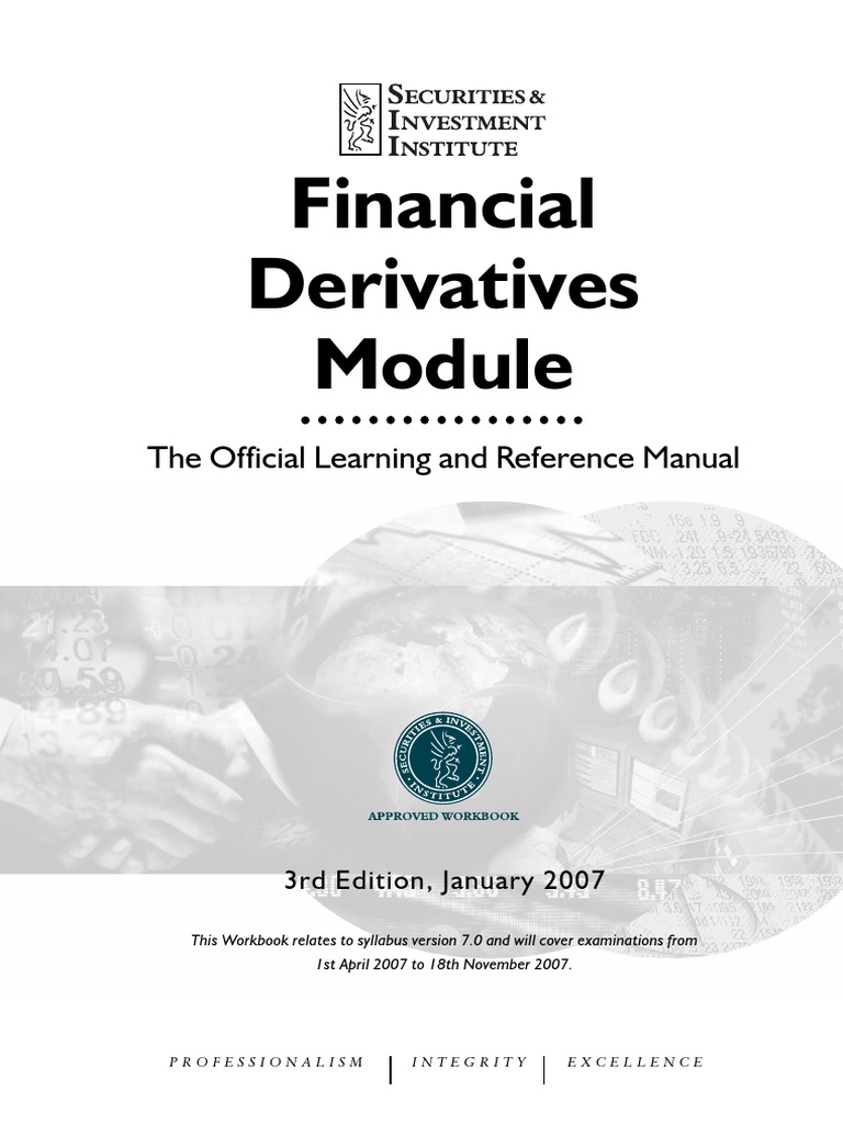 Financial Derivatives Module | PDF | Futures Contract | Put Option