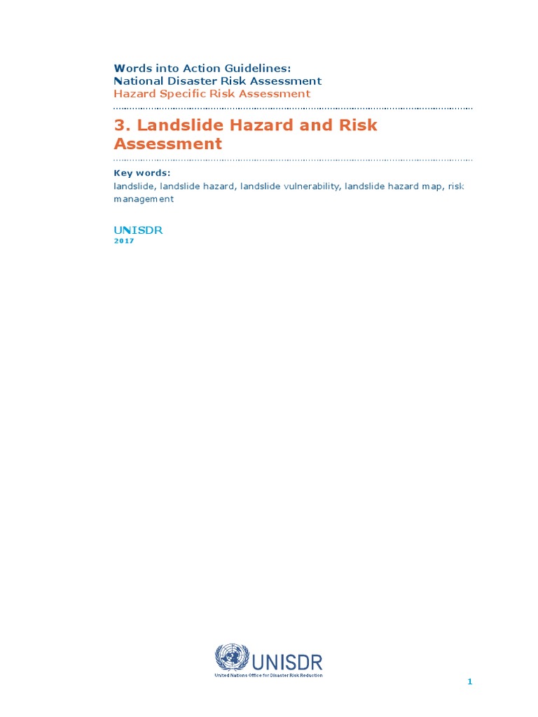 Landslide Hazard and Risk Assessment | PDF | Landslide | Hazards