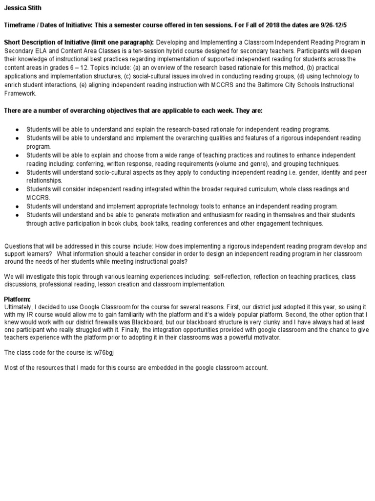 Online Facilitation Plan | Download Free PDF | Lesson Plan | Teachers