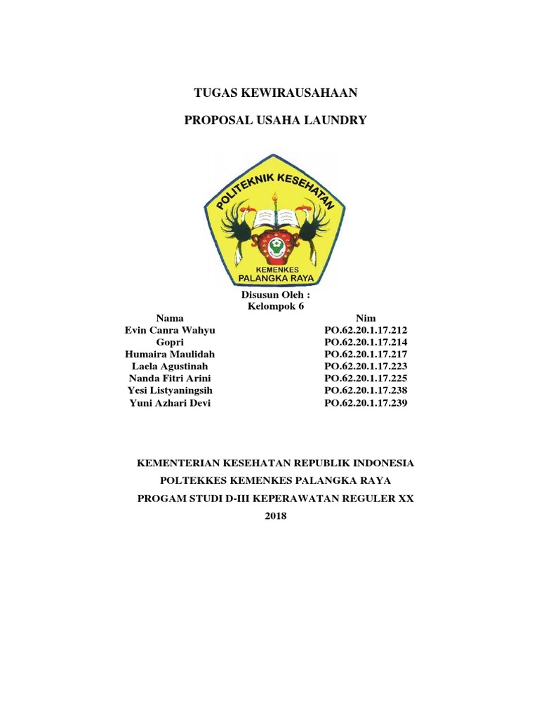 Proposal Laundry | PDF | Bisnis