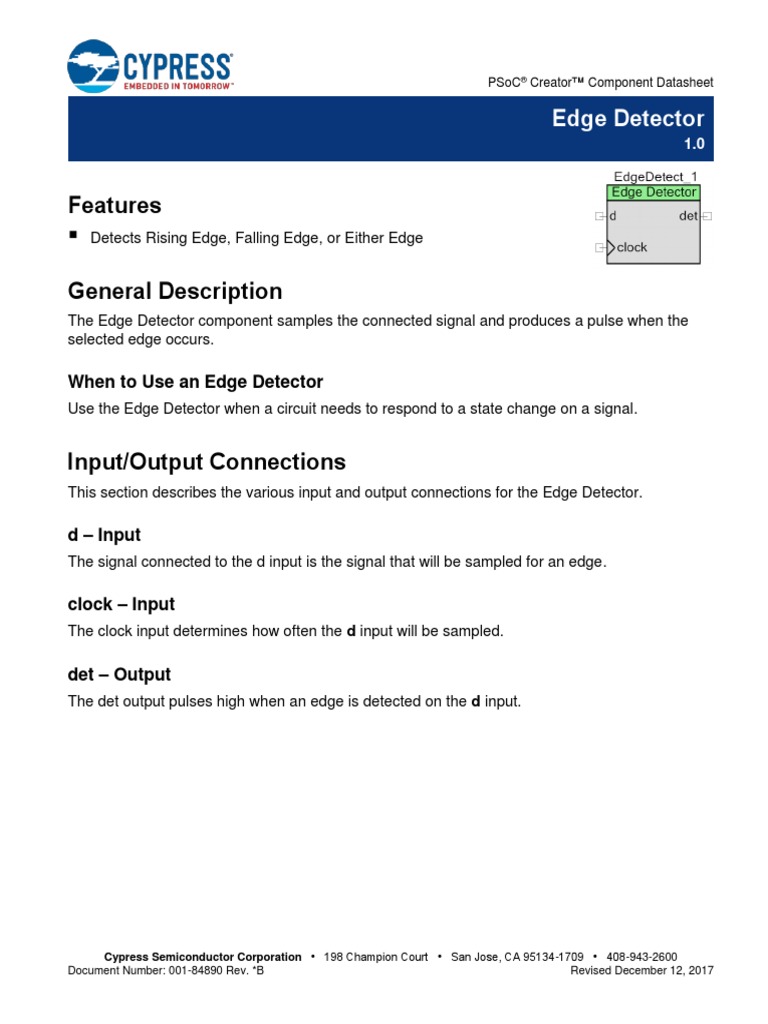Features: Edge Detector | Download Free PDF | Detector (Radio) | Software
