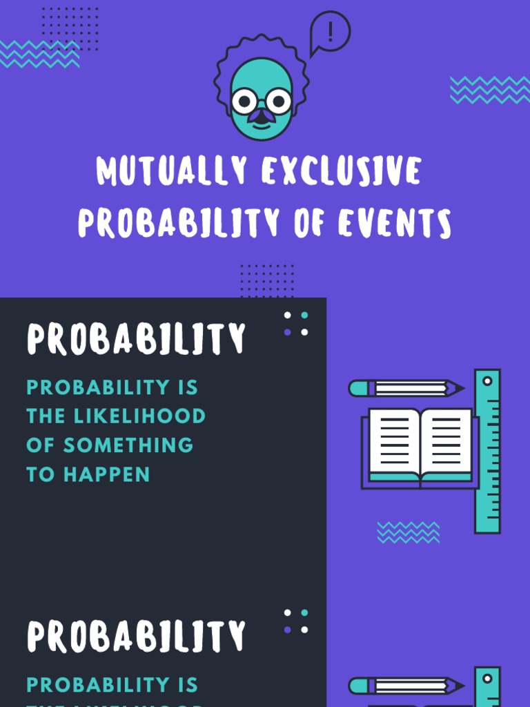 Mutually Exclusive Probability | PDF