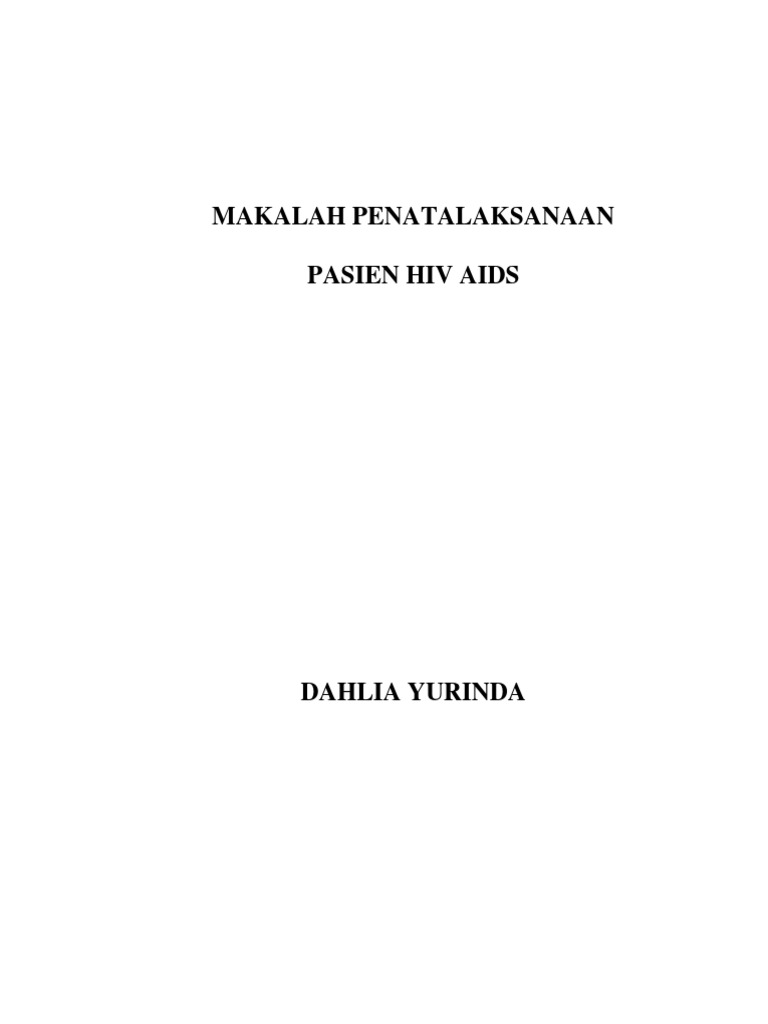 Makalah HIV | PDF