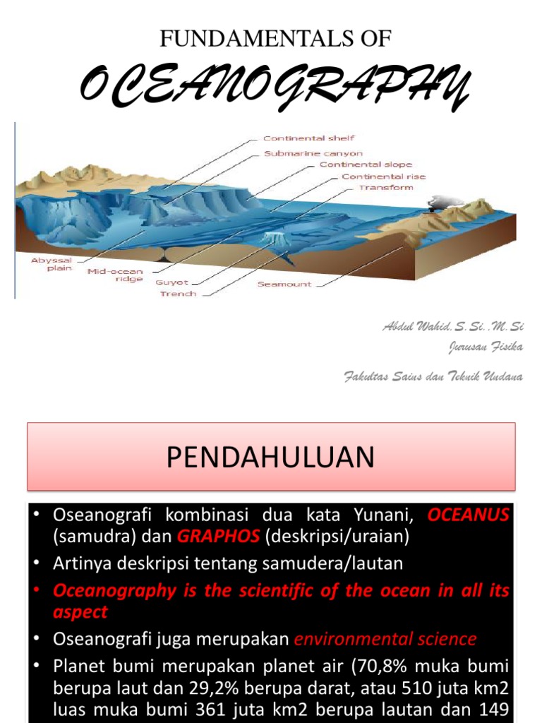 Oceanography 1 | PDF