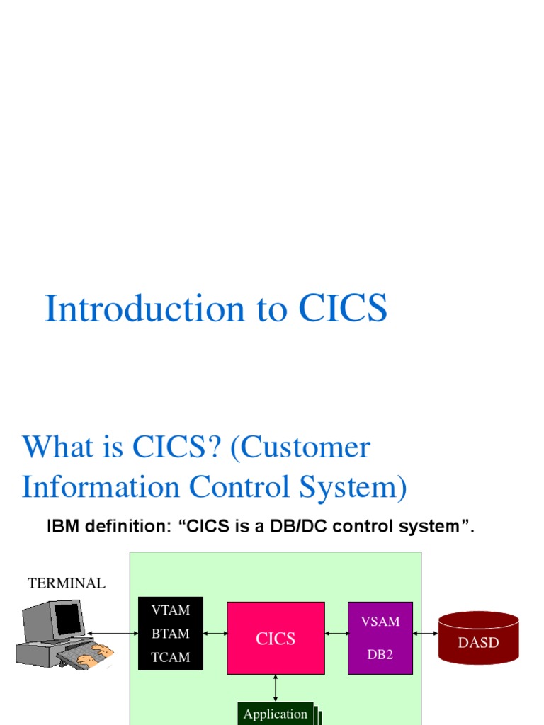 CICS | PDF | Operating System Technology | Information Technology