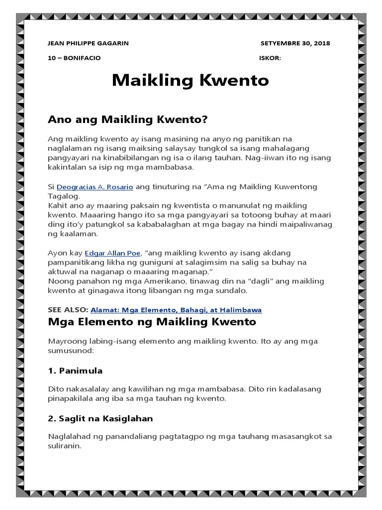 Mga Paraan Sa Pagsulat Ng Wakas Ng Maikling Kwento Mobile Legends ... Mga Paraan Sa Pagsulat Ng Wakas Ng Maikling Kwento Mobile Legends ...