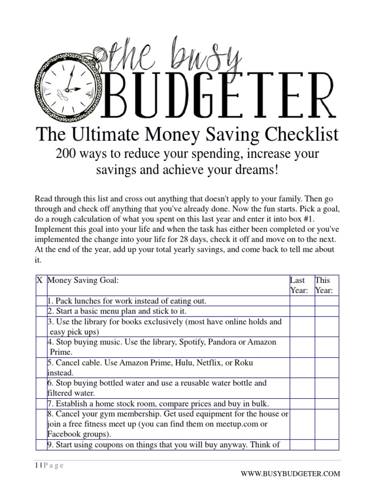 Money Saving | PDF | Retail | Debits And Credits