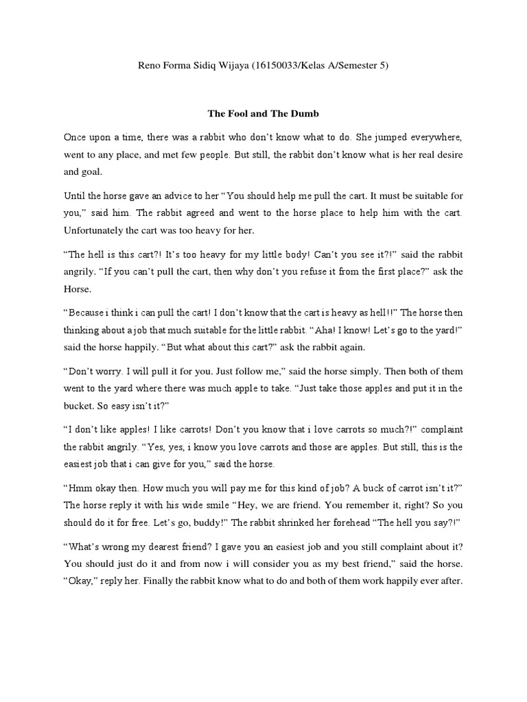 Creative Story | PDF