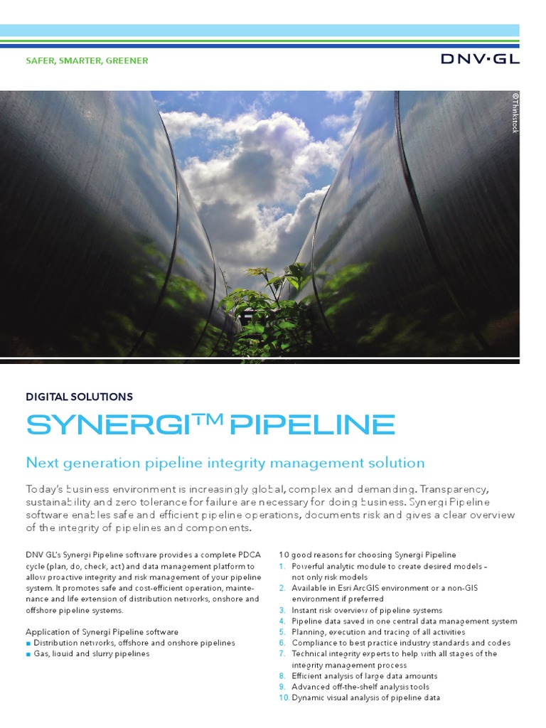 Synergi Pipeline Flier Tcm8 1384 | PDF | Risk Management | Product ...