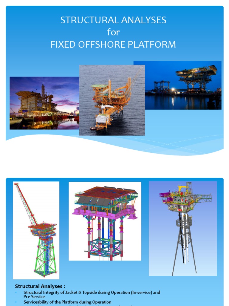 Offshore Structure Fixed Platform Inplace Analysis | PDF | Structural ...